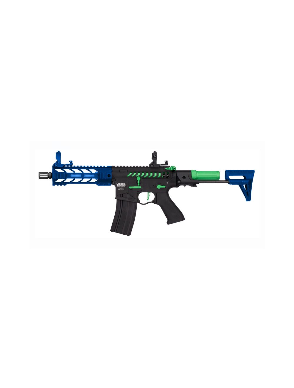 Lancer Tactical M4 LT-34 Enforcer Battle Hawk PDW 7' (Short - Green)