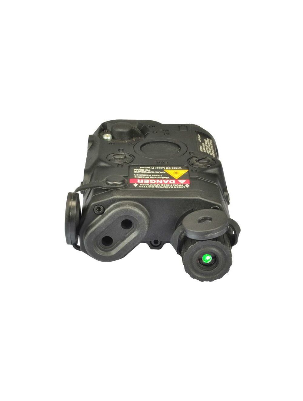 PEQ-15 Battery Box with Green Laser BLACK (SP-B26B-BLACK)