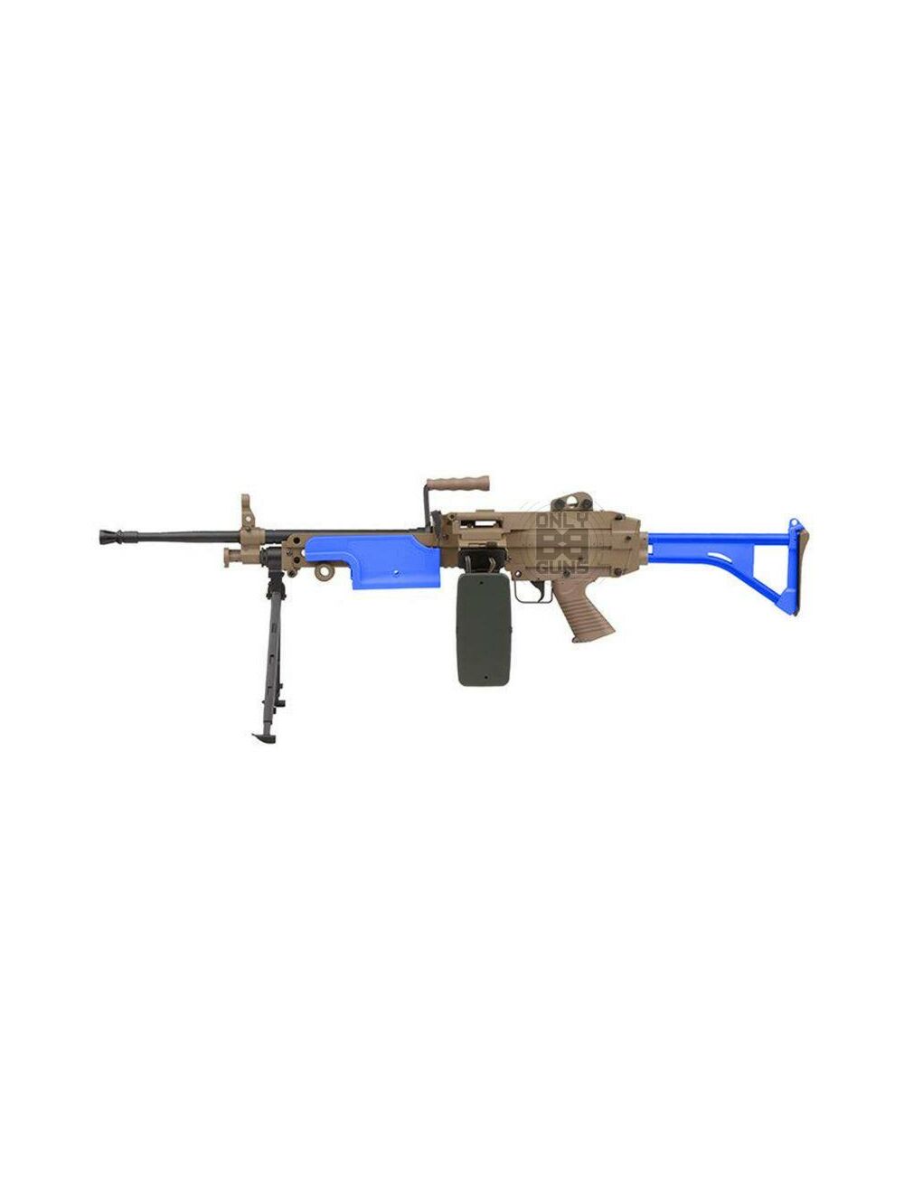 FN Herstal Minimi M249 MK1 with Sound Control Drum Magazine (Skeleton ...