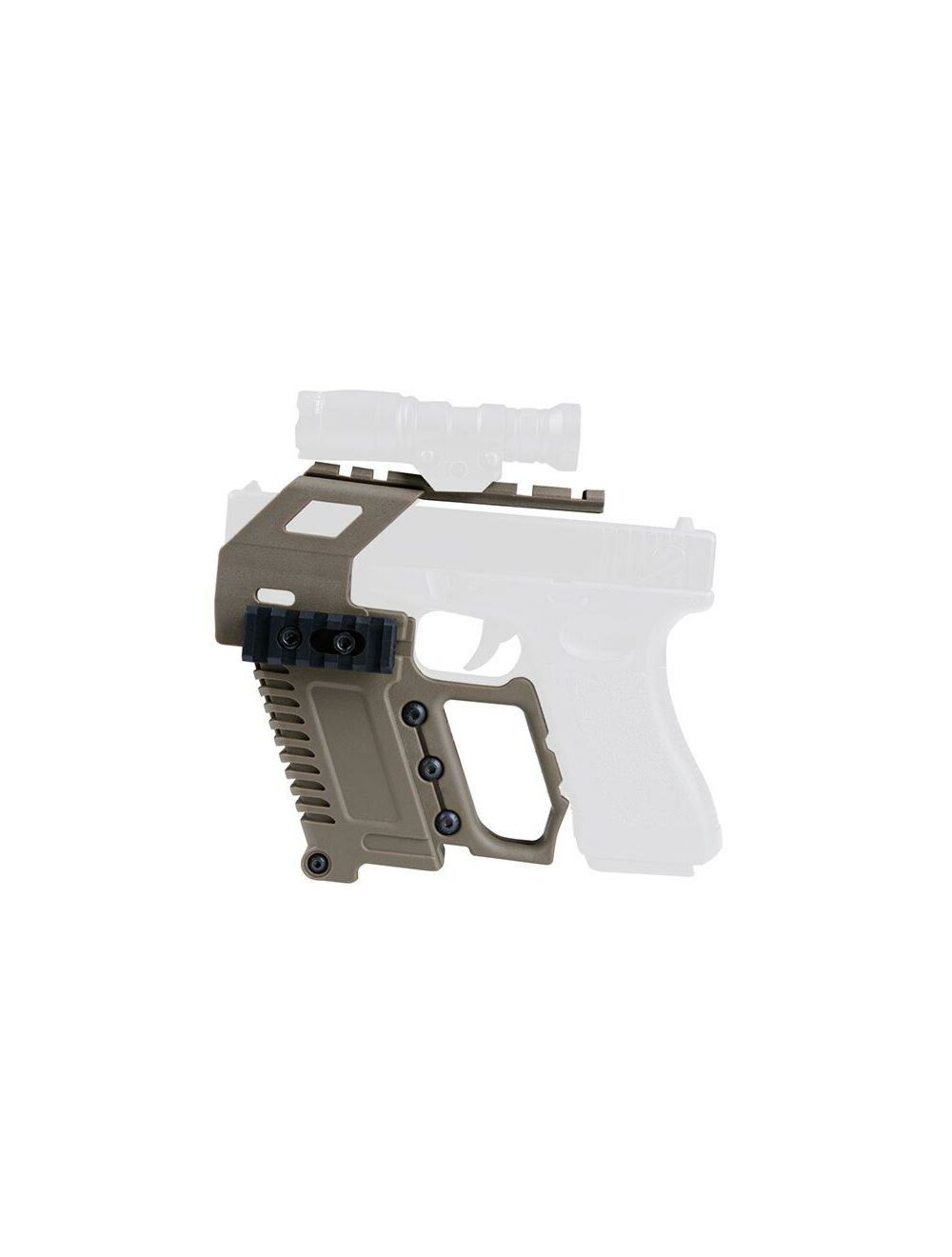 Big Foot Pistol Carbine Kit with Rail Base Loading for 17/18/19 Series ...