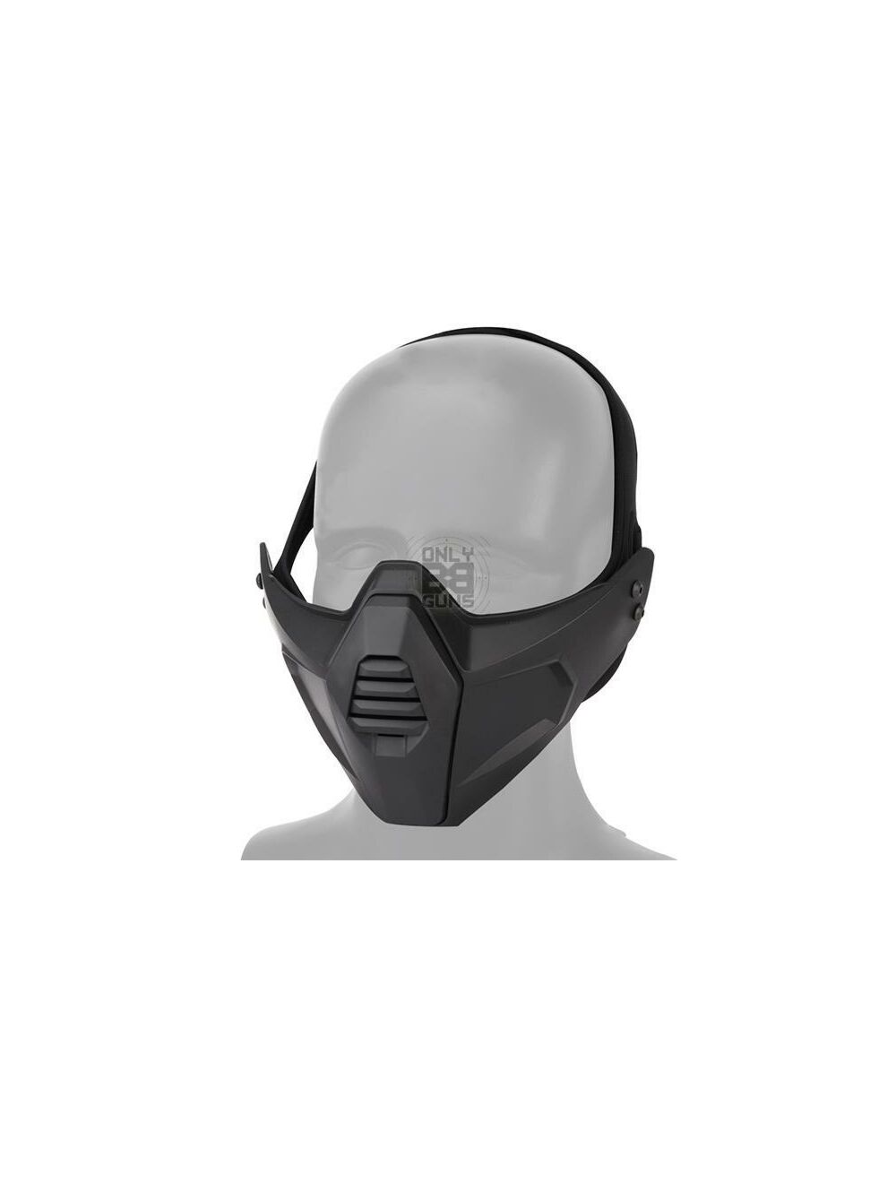 Big Foot tactical multidimensional split mask (Black)