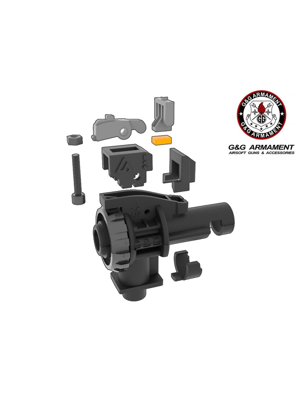 Airtech Studios Top-Down-Center (TDC) Bracket Integration Kit for: G&G ...