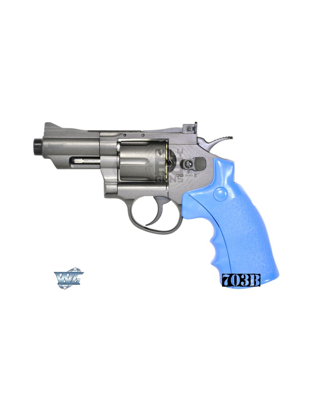 WinGun 2.5" Co2 Revolver (Full Metal)