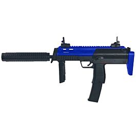 Well R4 AEG Sub-Machine with Silencer (Full Metal - Long Mag. - R4-BLUE)