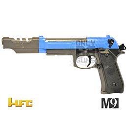 HFC M9 Gas Blowback Pistol with Metal Case and XL Barrel