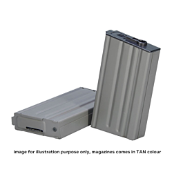 Ares SR25/M110/M110K High-Cap Magazine (Tan - 300 Round - MAG-016-DE)